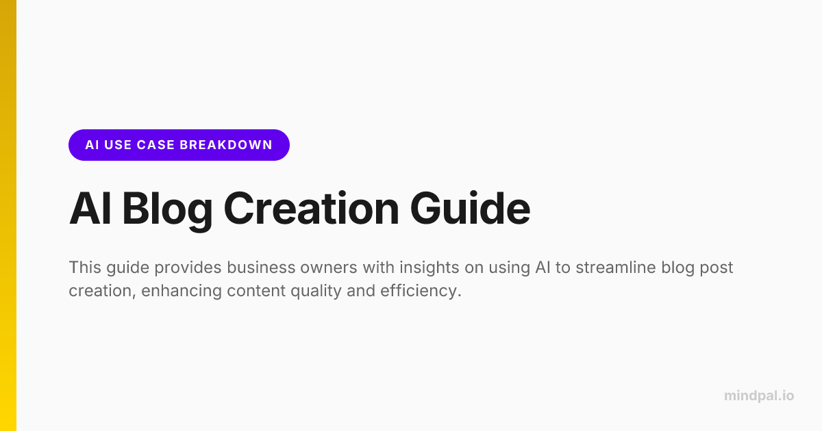 The Ultimate Guide to AI-Powered Blog Post Creation for Business Owners ...